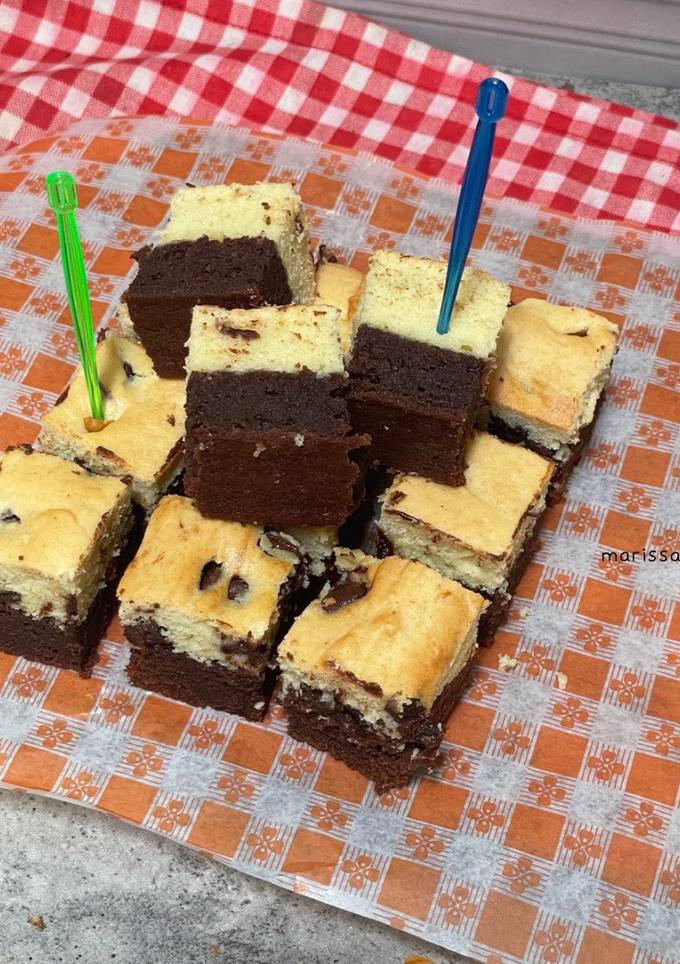 Resep Brownies Choco Chip Cookies oleh Marissa P Ristanto - Cookpad