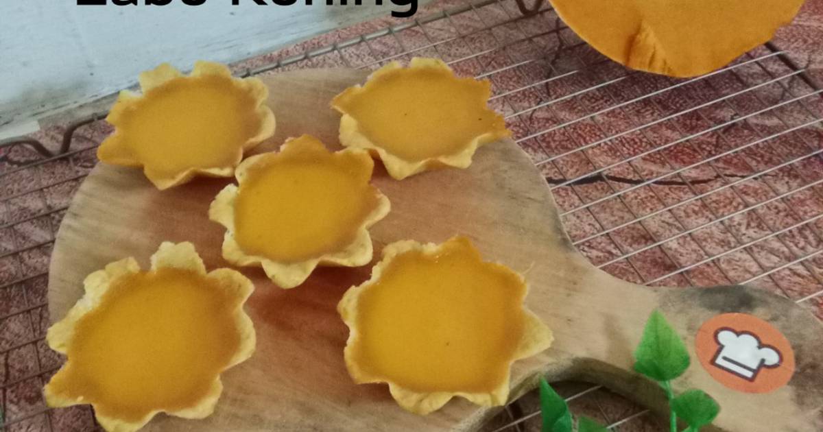 Resep Pie Susu Bunga Labu Kuning oleh Dapur NabHit - Cookpad