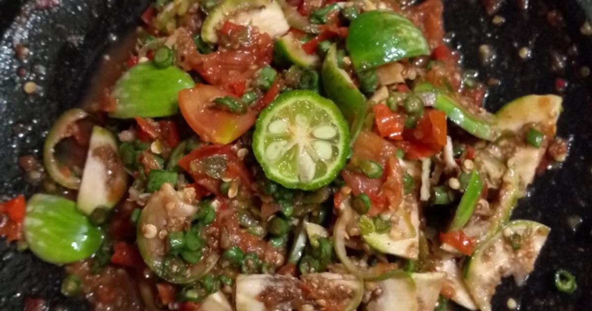 Resep Sambal Beberuk Terong oleh Riana Sudanti - Cookpad