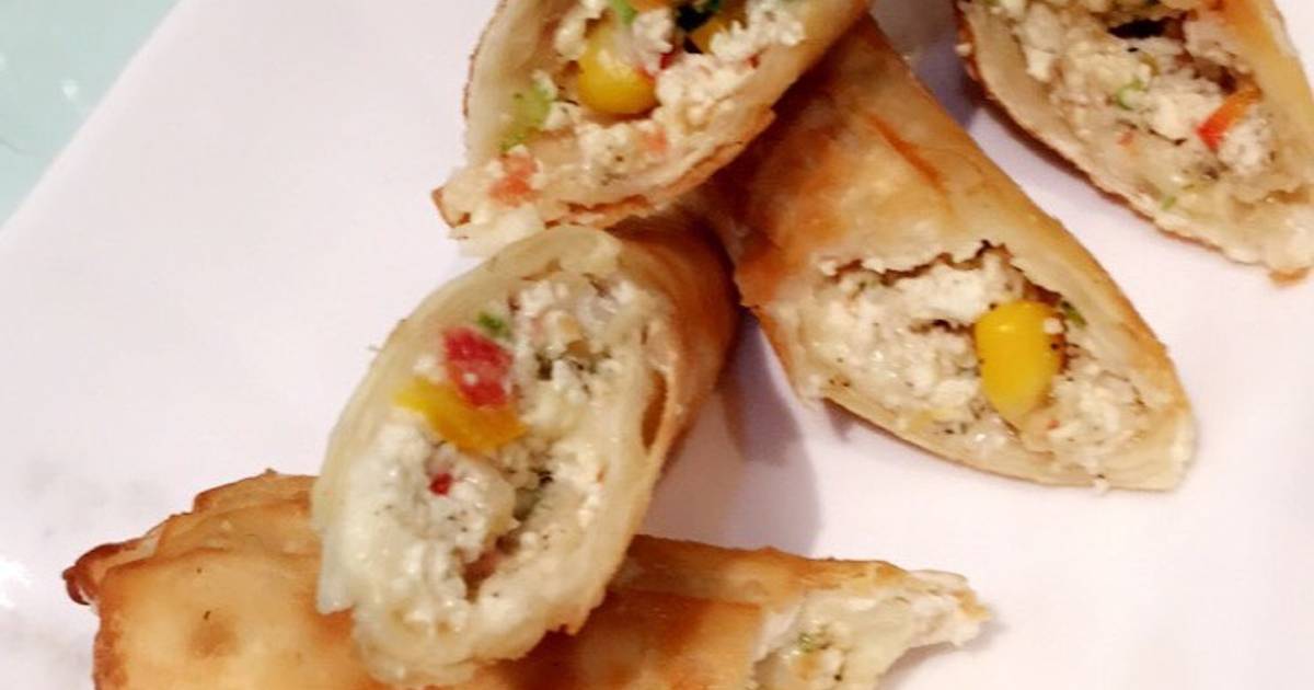 Peppery corn rolls Recipe by Tina matta - Cookpad