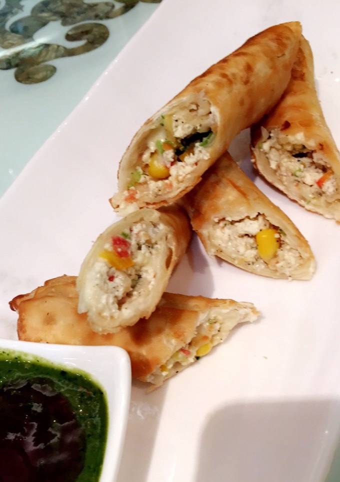 Peppery corn rolls Recipe by Tina matta - Cookpad