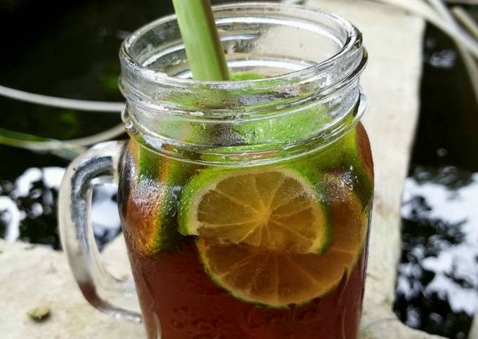 Resep Es teh sehat oleh Dessinta ganis - Cookpad