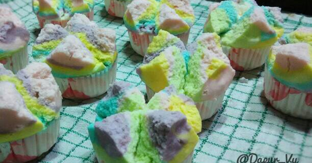 Resep Bolu Kukus Mekar All In One Method oleh Evi Wijayanti - Cookpad