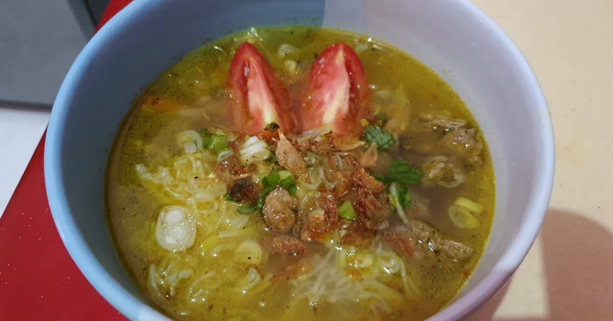 32 resep soto daging koyor enak dan mudah - Cookpad