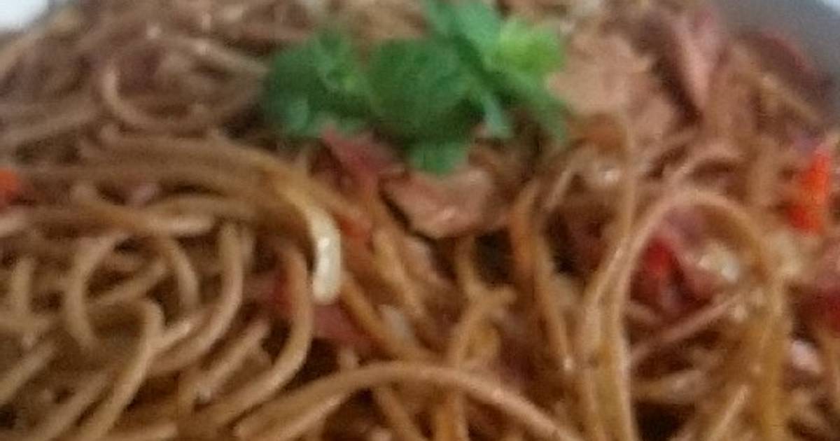 Resep Spaghetti gandum masak aglio olio oleh Eny_enys - Cookpad
