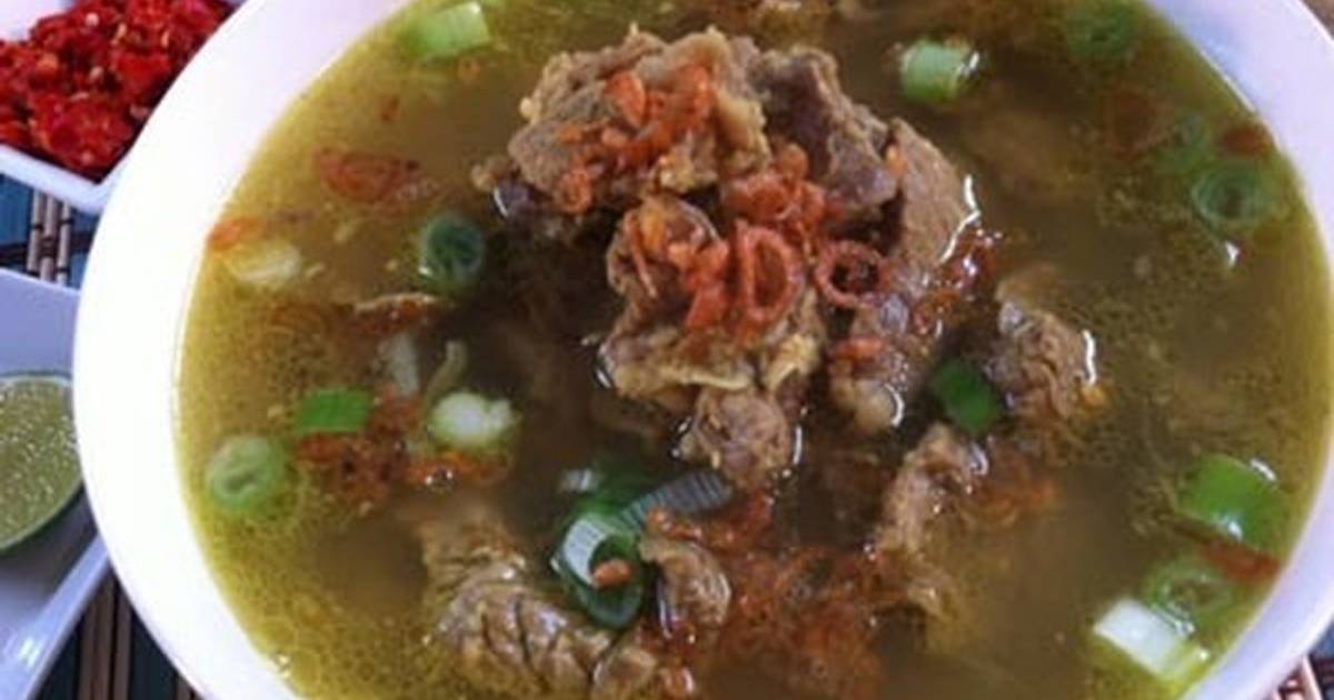 990 resep soto sayur kuning enak dan mudah - Cookpad