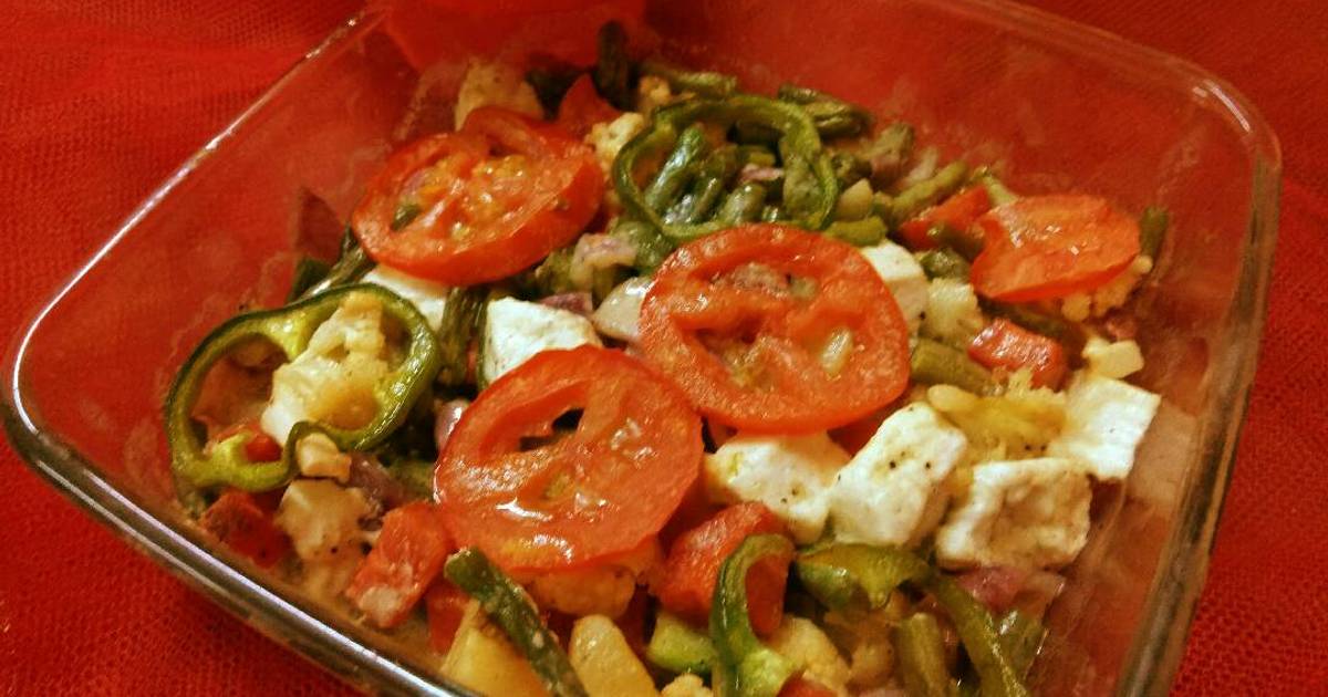 Cheesey vegetables Recipe by Dipsikha Nandi - Cookpad