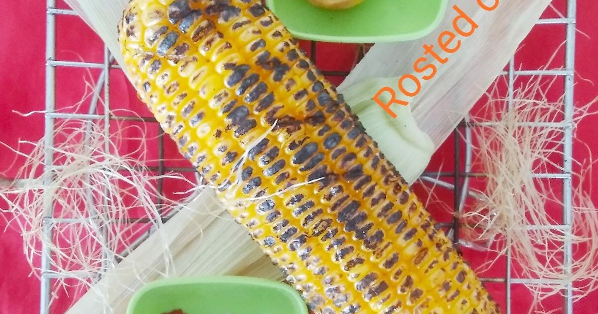 Saroj Shah દ્વારા રેસીપી રોસ્ટેડ સ્વીટ કોર્ન (Roasted Sweet Corn Recipe In Gujarati) - કૂકપૅડ