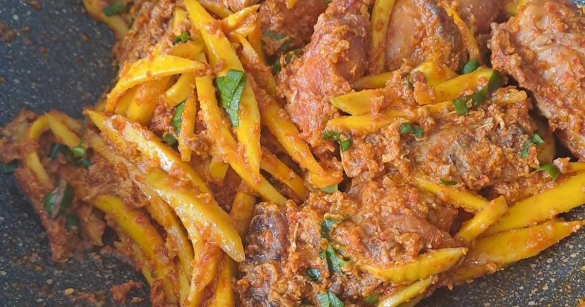 Resep Ayam Sambal Mangga oleh Septina Sondang - Cookpad