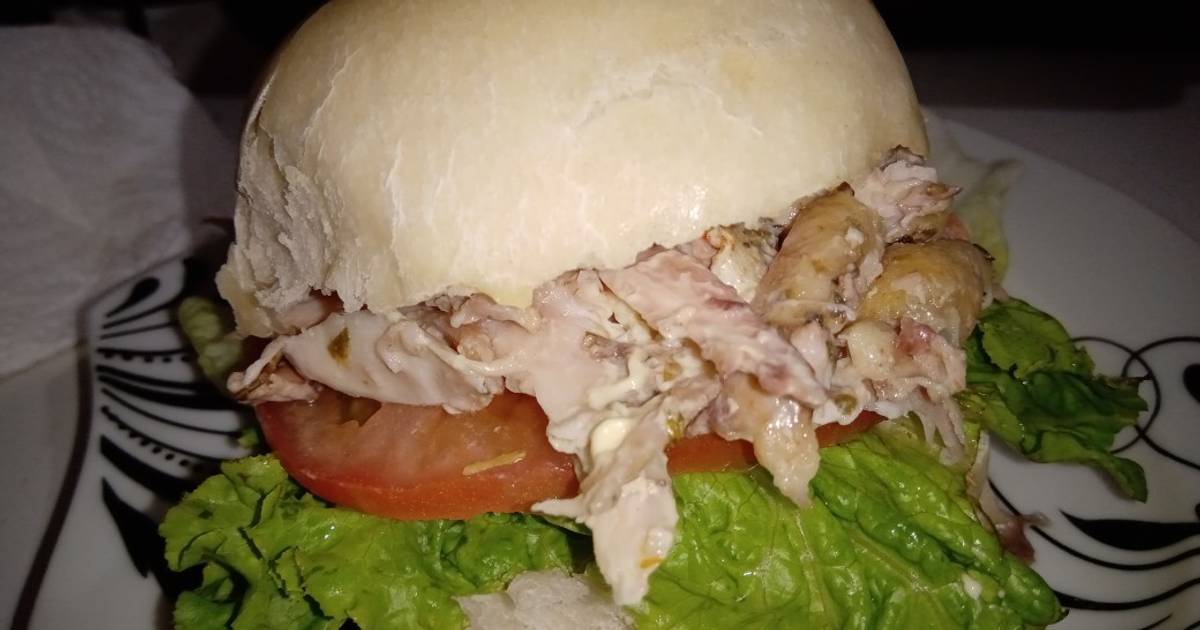Sandwich de pollo - 269 recetas caseras- Cookpad