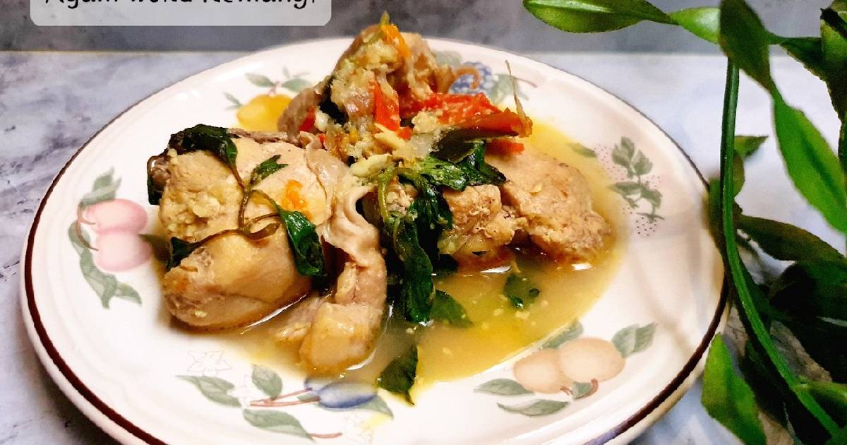Resep Ayam Woku Kemangi ala Mama KamaRo oleh Keke Purnama - Cookpad