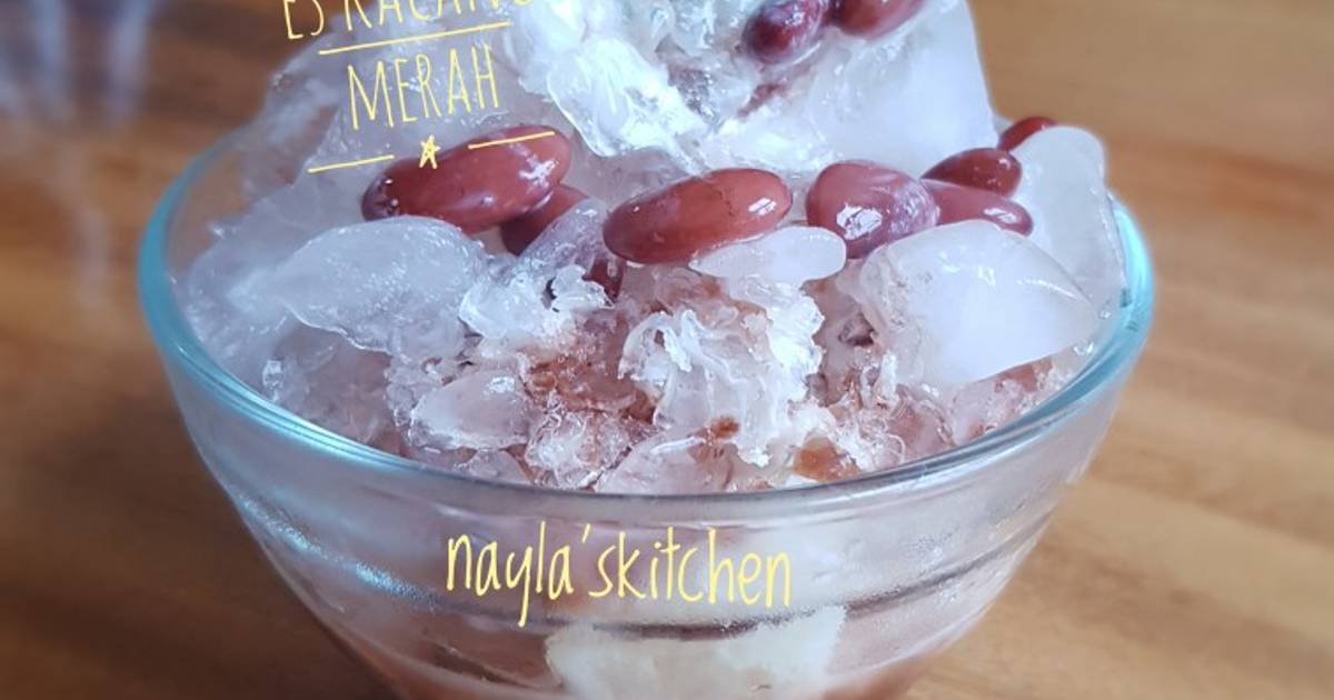 159 resep es kacang merah enak dan sederhana - Cookpad