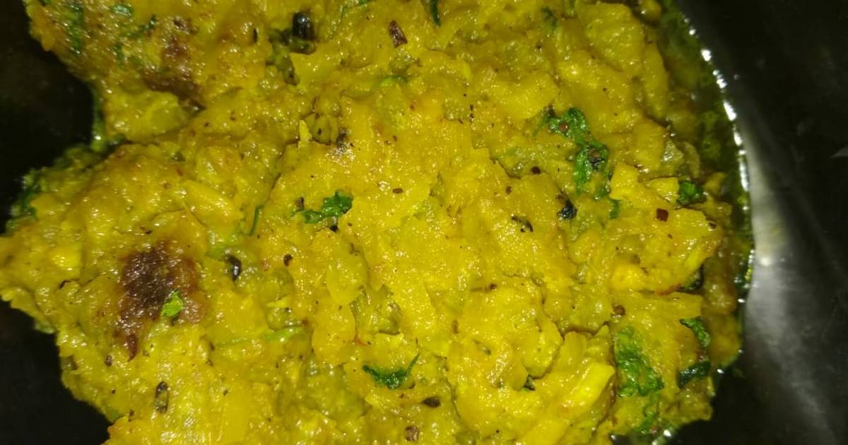 Banana stem stir fry(Thor ghonto) Recipe by Swapan Chakraborty - Cookpad