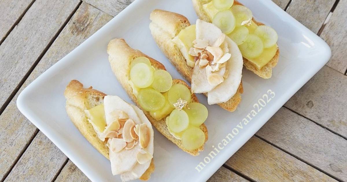 Resep Brie Cheese Toast oleh Monica Novara H. - Cookpad