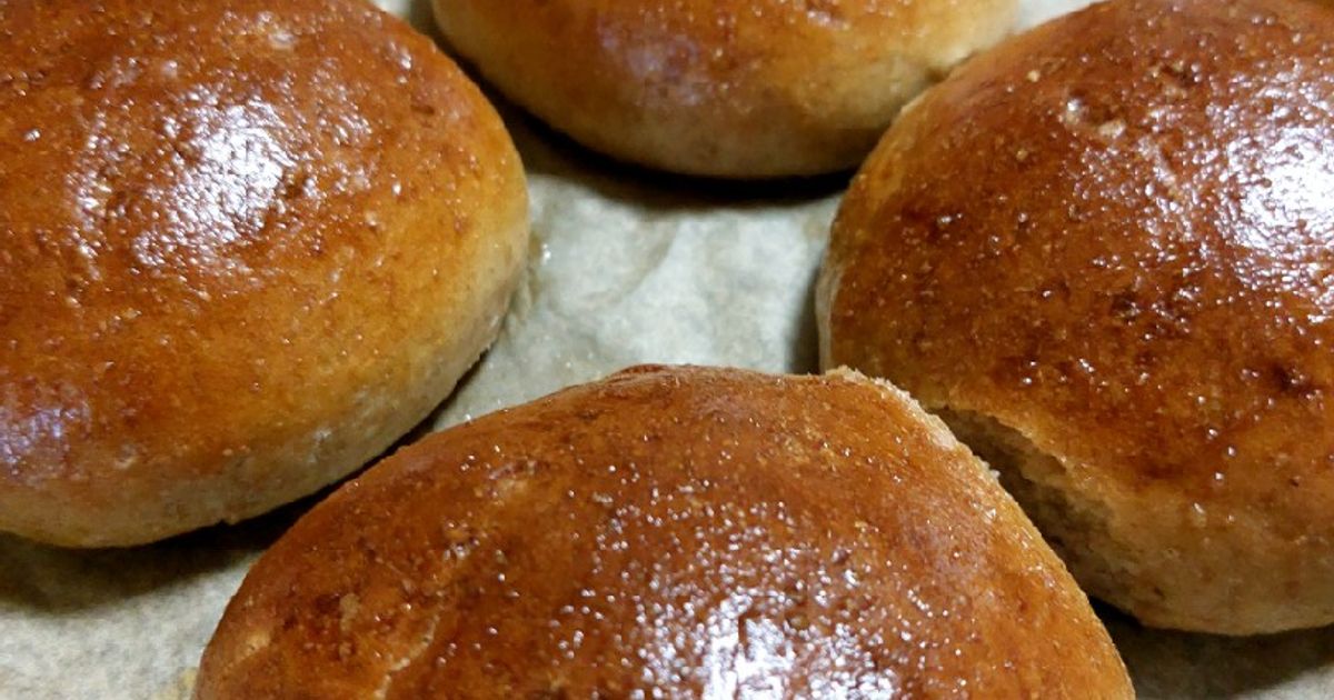 Hamburger Zsemle Teljes Kiőrlésű Liszttel | Edina Furkó receptje ...