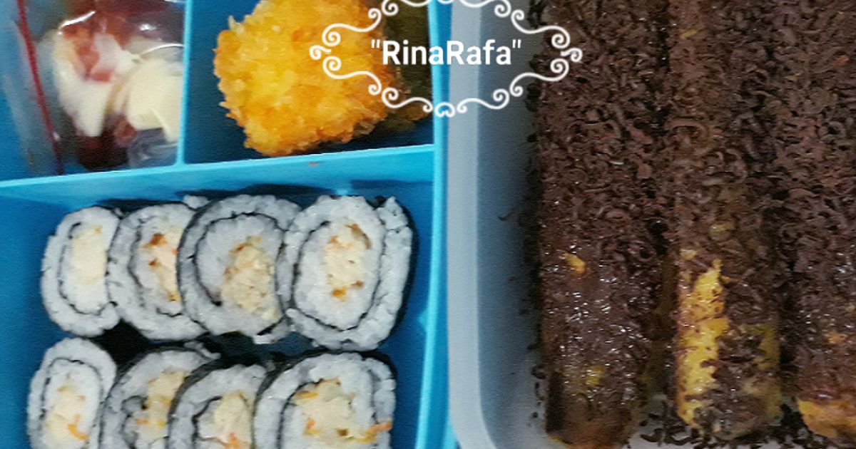 Resep My Sushi, Nugget Homemade, Pisang Panggang #Menu Sehat Anak oleh ...