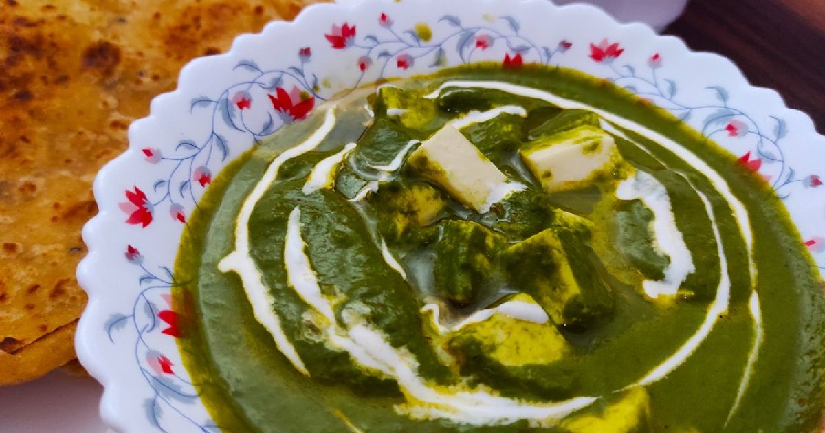 Palak Paner Recipe by PURBITA MONDAL - Cookpad