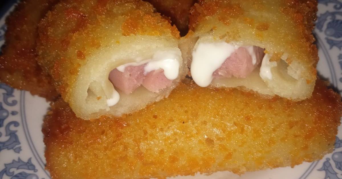 Resep Risol mayo simple oleh Mamah falah - Cookpad