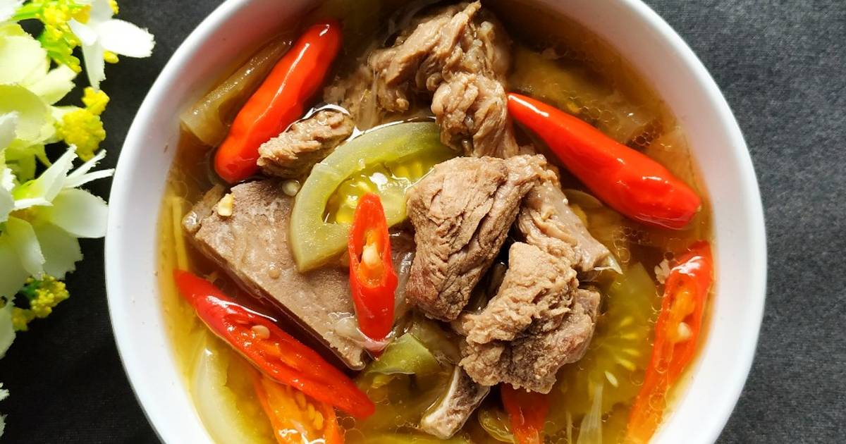 Resep Asem Asem Iga dan Daging Sapi oleh Hayati MS - Cookpad