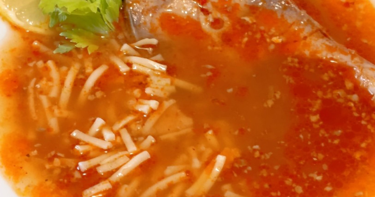 Alföldi Paszírozott Halászlé Egyszerűen, Gyufa Tésztával | Magyarné ...