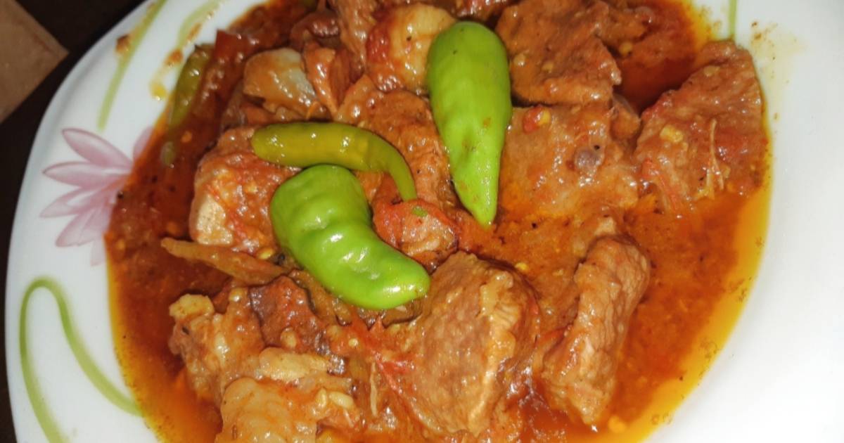 Beef karahi Recipe by Jia Junaid - Cookpad