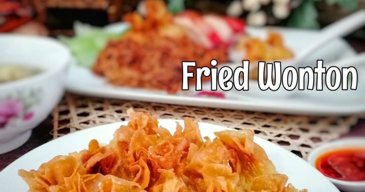 17 resepi wantan goreng yang sedap dan mudah oleh komuniti cookpad ...