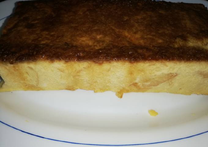 Pudding de pan Receta de Nines Romo Fernandez- Cookpad