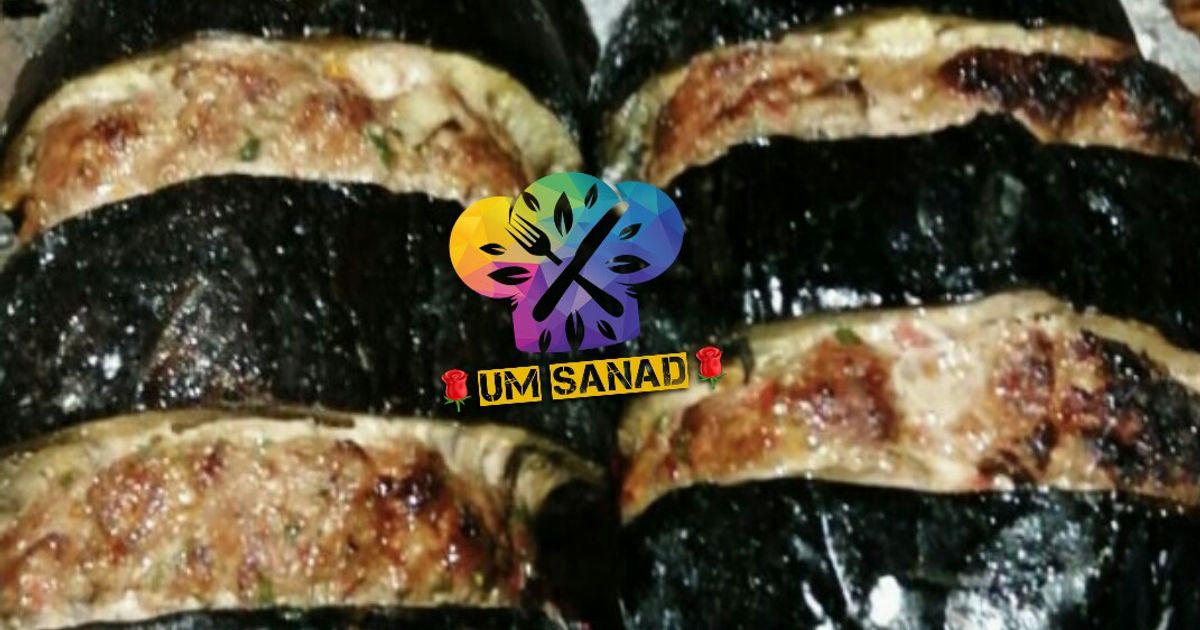 طريقة عمل كباب الباذنجان المشوي على الفحم من 🌹Maram🌹Um sanad🌹 - كوكباد