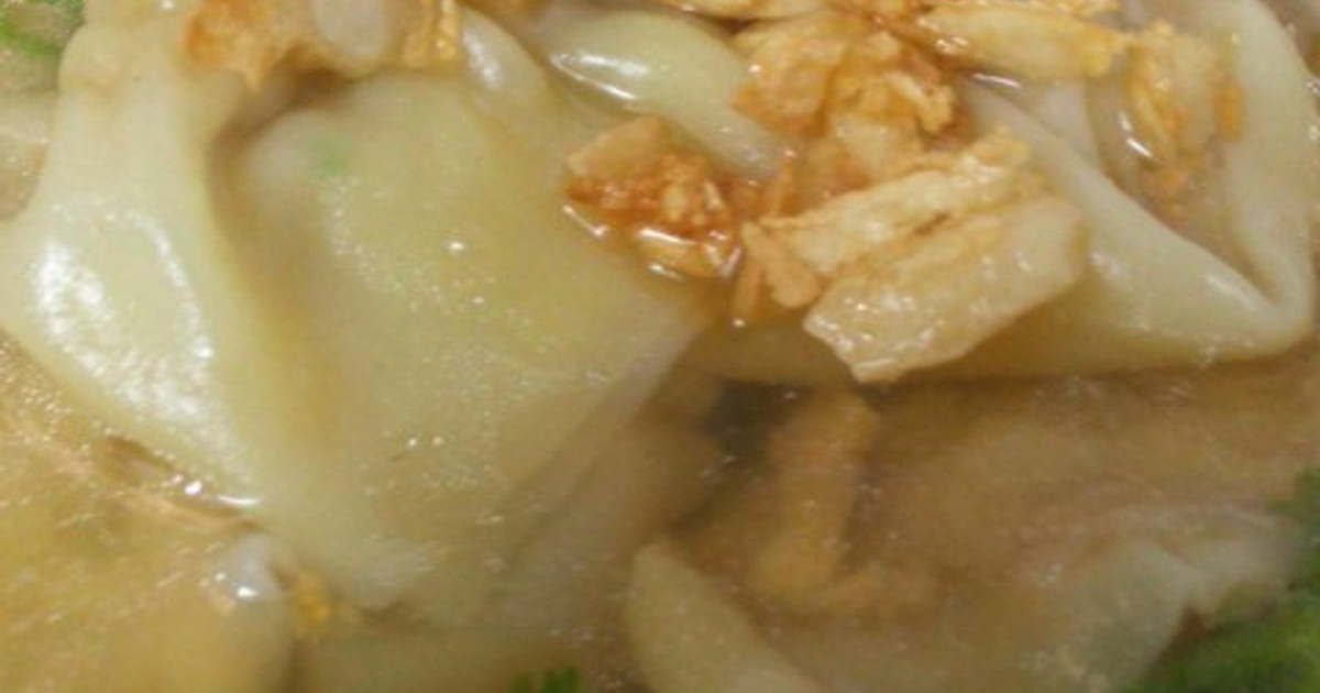 สูตร เกี้ยวน้ำ..หมูสับ โดย Bowornlug Jane - Cookpad