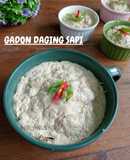 Resep gadon daging khas Jawa, lembut dan kaya santan