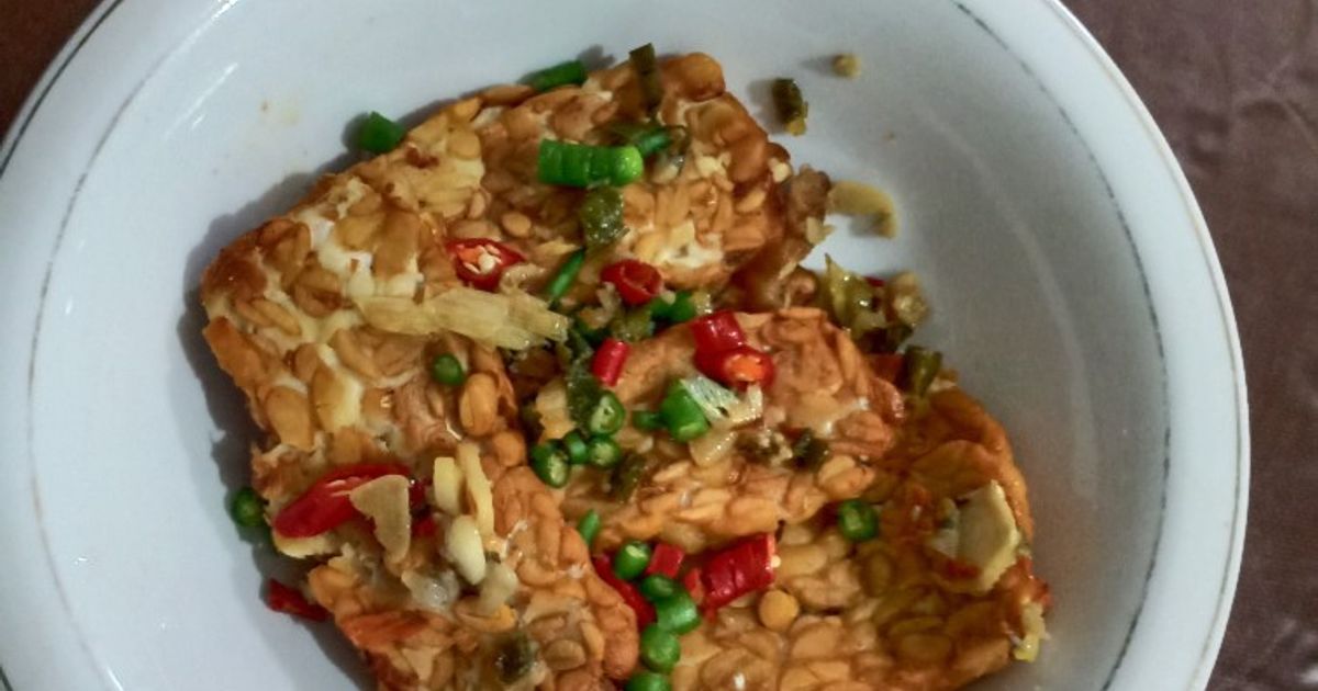 Resep Tempe Penyet Cabe Garam oleh Ratih Puspadewi - Cookpad
