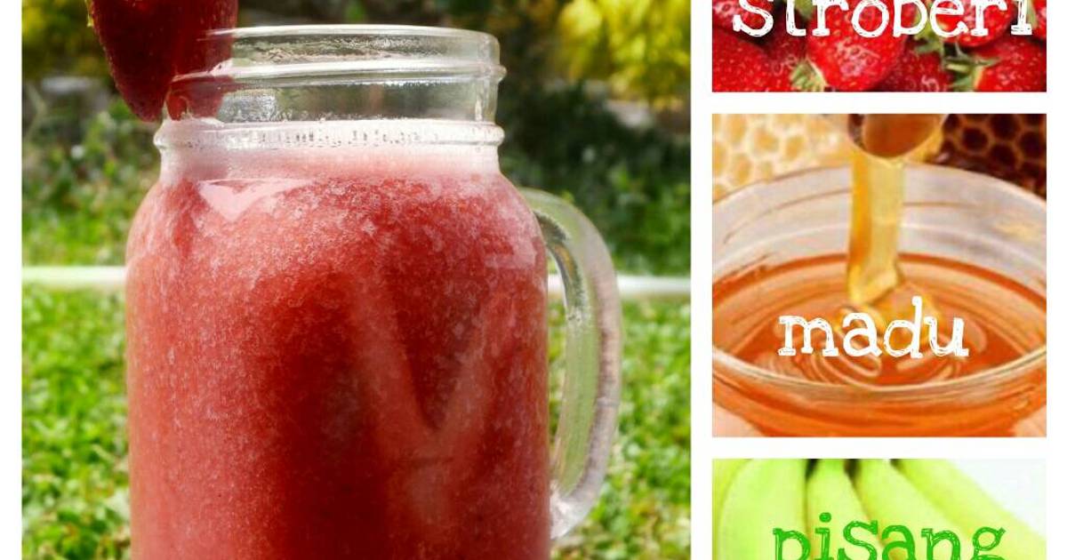 375 resep mix juice buah strawberry enak dan mudah - Cookpad