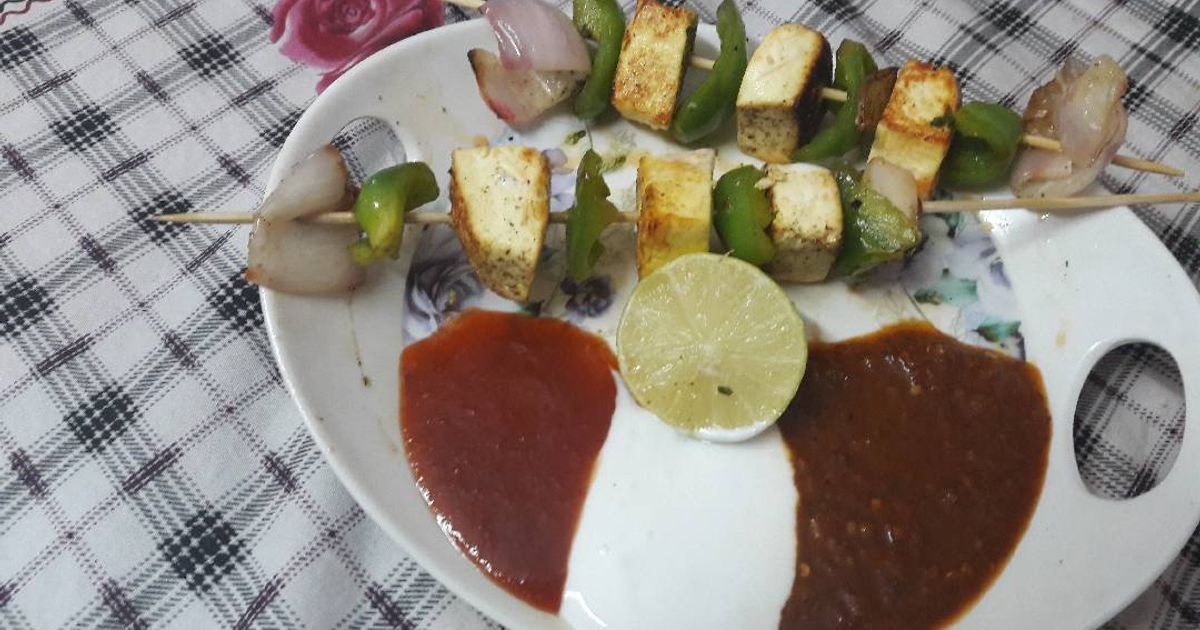 Paneer Tikka Recipe by Geeta Khurana - Cookpad