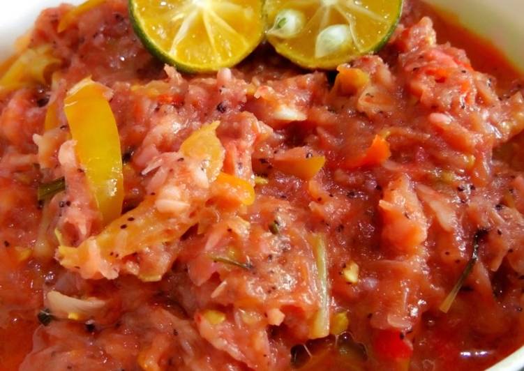 Resep Sambal cencalok (udang fermentasi) oleh Mama Avra - Cookpad