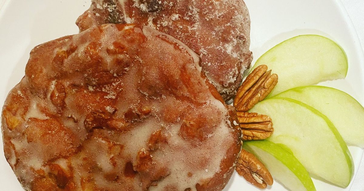 Apple Fritters (Estilo Krispy Kreme) Receta de Eddy Rocha- Cookpad