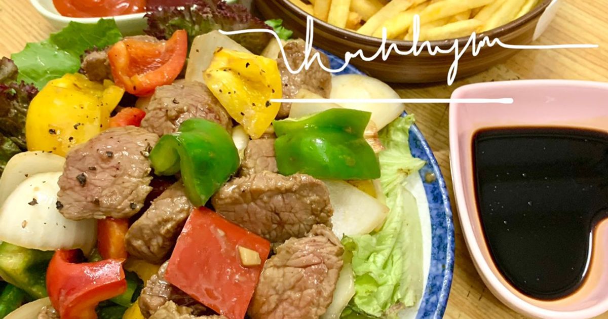 Shaking Beef (Bò Lúc Lắc) Recipe By Bòn Bon
