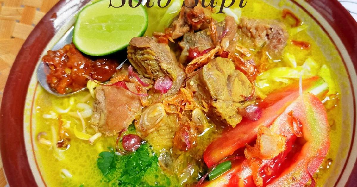 Resep Soto daging sapi oleh Chiensyn Kuliner - Cookpad