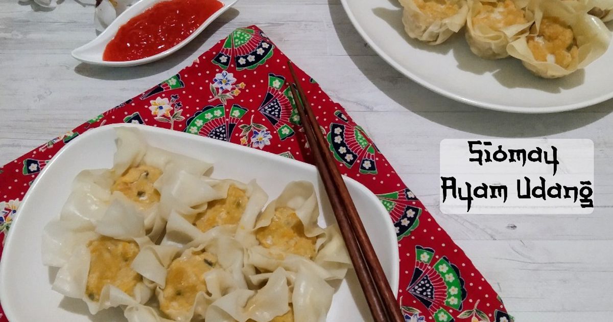 Resep 500.Siomay Ayam Udang oleh Maria Feronika - Cookpad