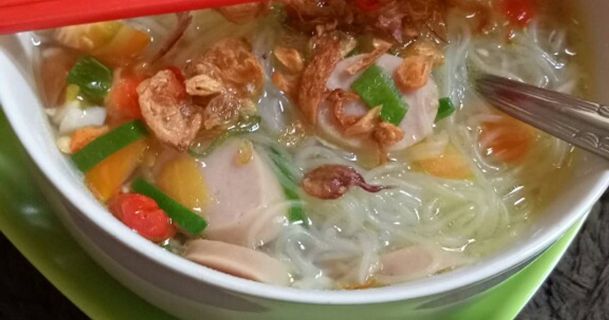Resep Bihun kuah oleh wedha - Cookpad