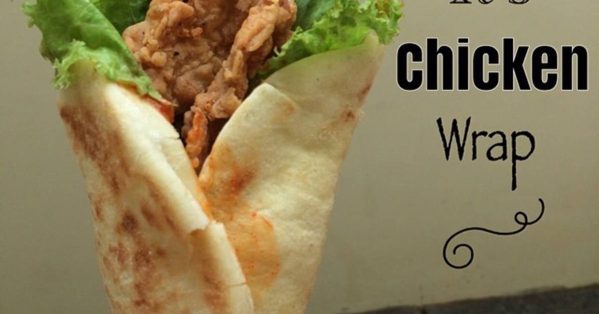 Resep FriedChicken Wrap (ayam tepung kentucky) oleh asiahmrt - Cookpad