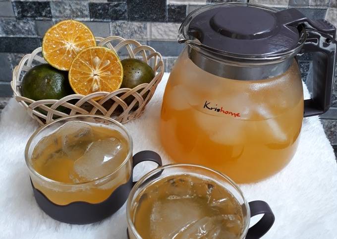 Resep Es Jeruk Peras Biasa Aja #Agust19 oleh Cory Rahmaniah - Cookpad