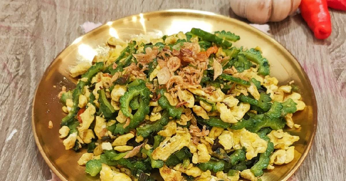 842 resep pare oseng telor enak dan mudah - Cookpad