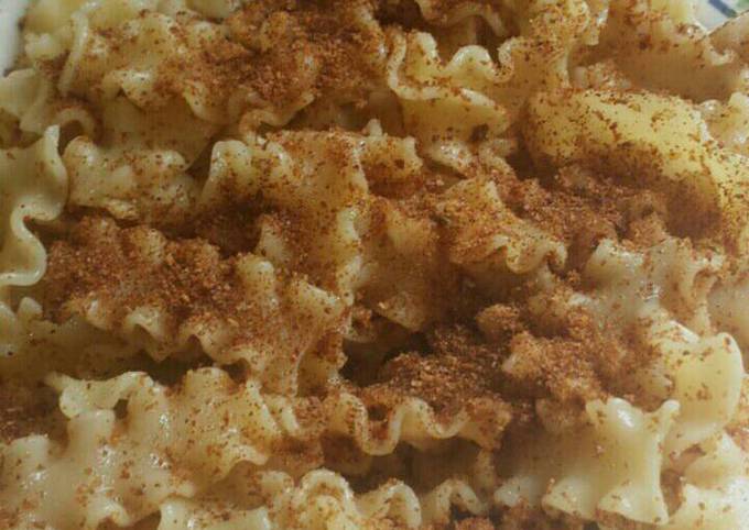 Lasagna con anchoas y pan rallado Receta de Lina Lizzio Tringali- Cookpad