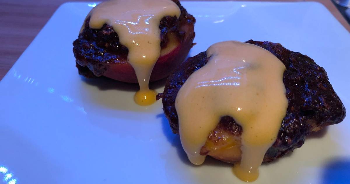 Durazno relleno al amaretto - 2 recetas caseras- Cookpad