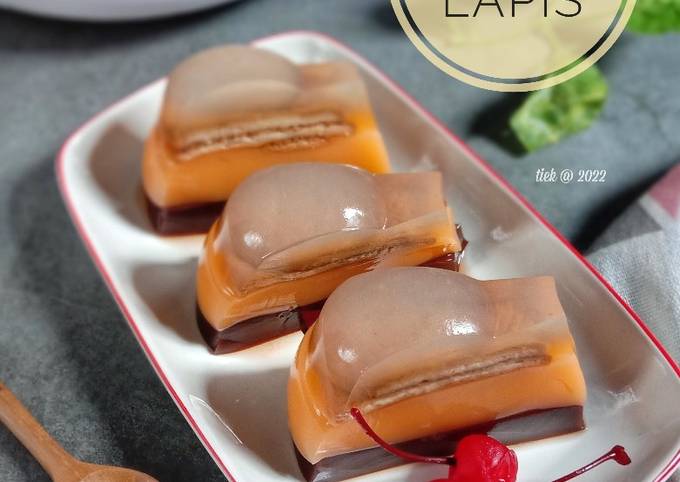 Resep Puding Marie Regal 3 Lapis oleh Titiek Purnomo - Cookpad