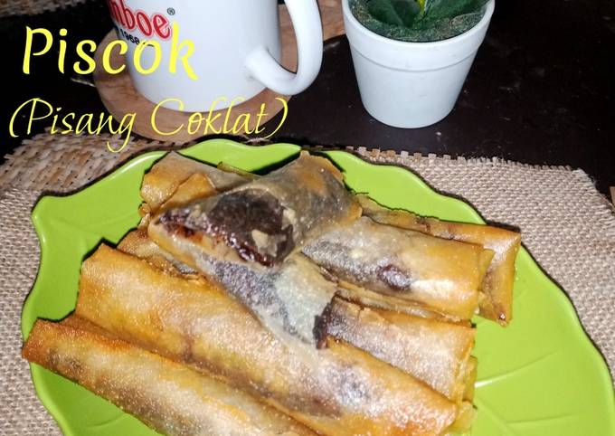 Resep Piscok (pisang coklat) oleh DEWI SARASWATI - Cookpad