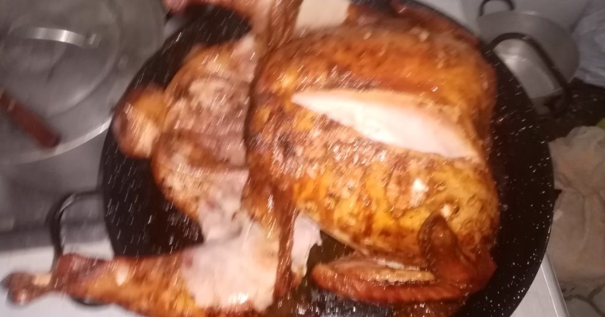 Pavo Asado Al Horno Casero Receta de La Sazon Del Español Angel Benito ...