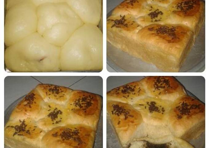 Resep Roti Sobek Coklat Dengan Adonan Killer Soft Bread Oleh Novita