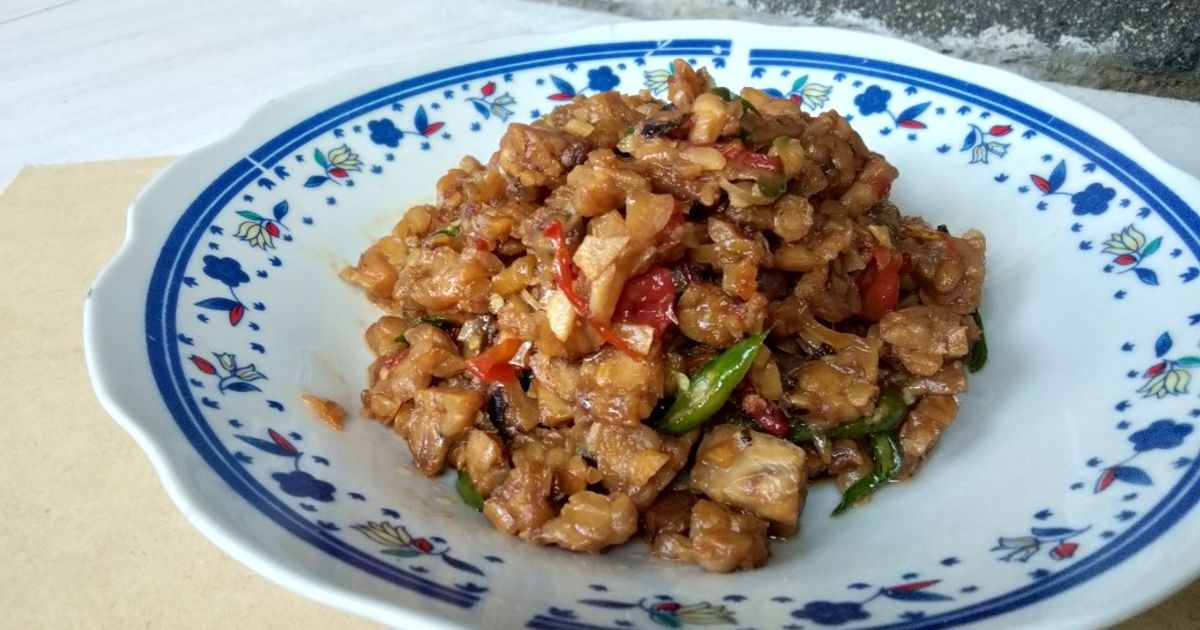 Resep Oseng Tempe Lombok Ijo oleh 🧕🏻 Dini - Cookpad