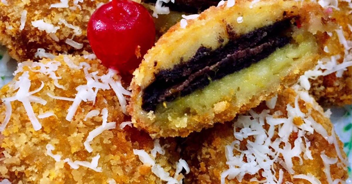 Resep Nugget Pisang Oreo oleh Elvyra Diar - Cookpad